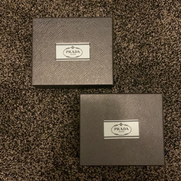Prada | Other | Empty Small Prada Boxes With Pillows Measurements In ...